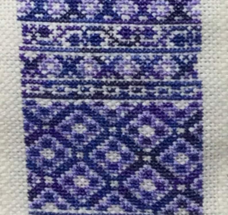 Renaissance Band Sampler Cross Stitch Pattern (pdf) - Etsy