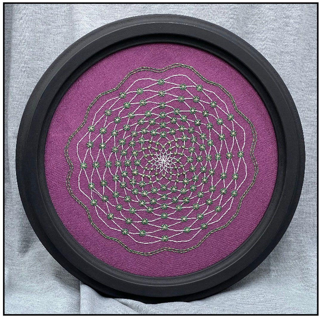 Royal Swirl Cross Stitch Pattern (pdf) - Etsy