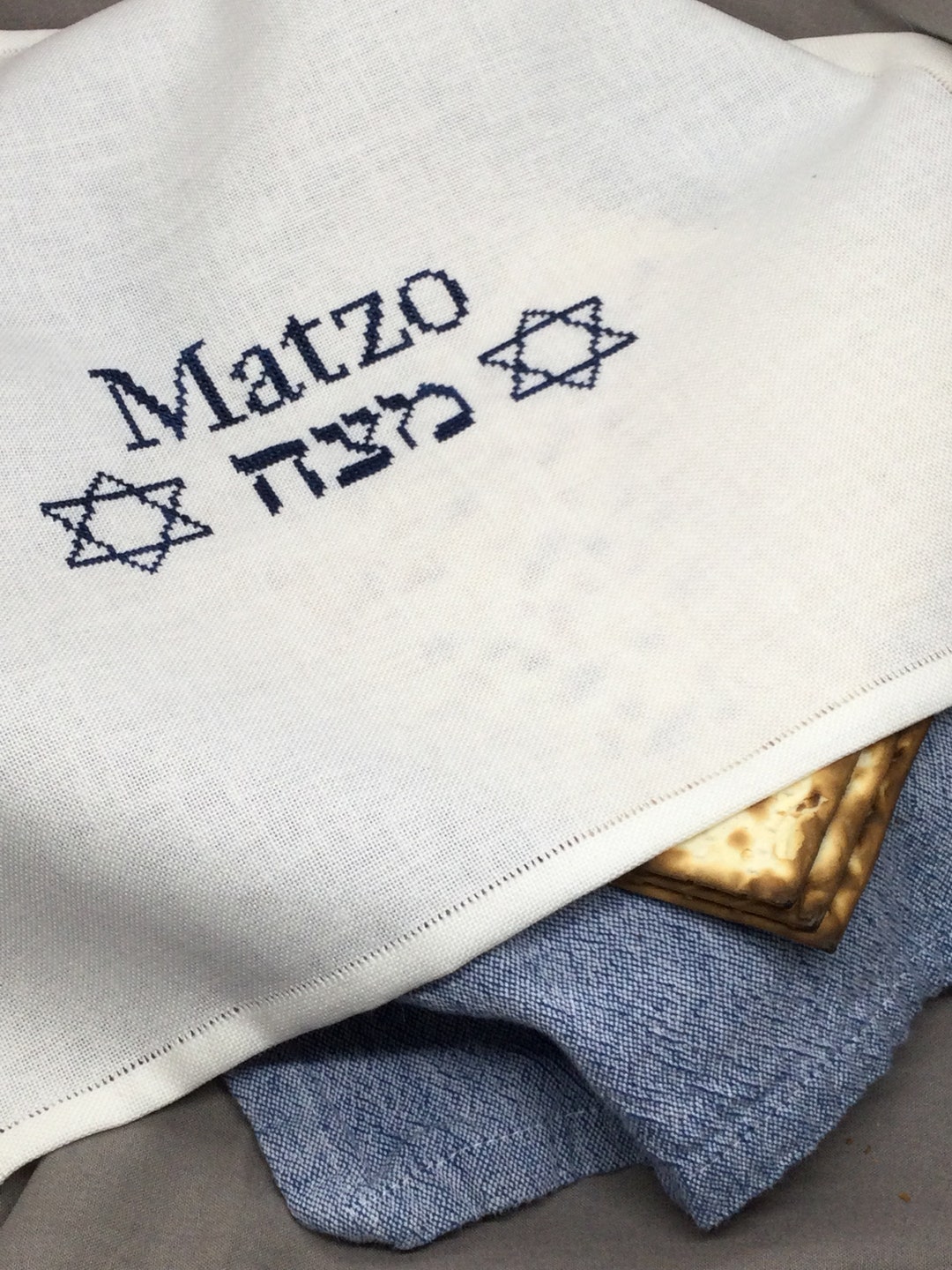 Matzo Cover Cross Stitch Pattern paper Copy - Etsy