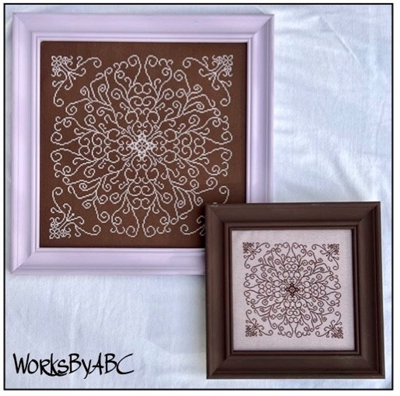 Filigree in Stitches Cross Stitch Pattern (paper Copy) - Etsy