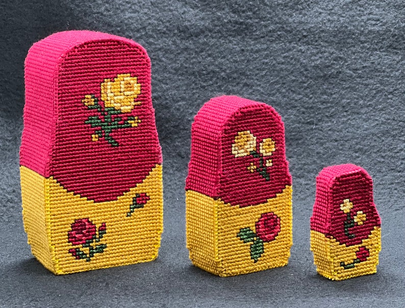 Nesting Doll Cross Stitch Pattern PDF - Etsy