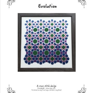 Evolution Cross Stitch Pattern (paper Copy) - Etsy