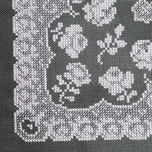 Elegant Lace Cross Stitch Pattern (pdf) - Etsy