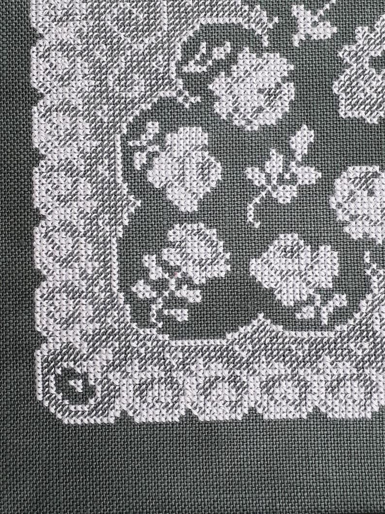 Elegant Lace Cross Stitch Pattern (pdf) - Etsy