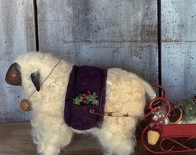 Primitive Sheep, Primitive Decor, Sheep, Felted Sheep, Farmhouse Sheep ...