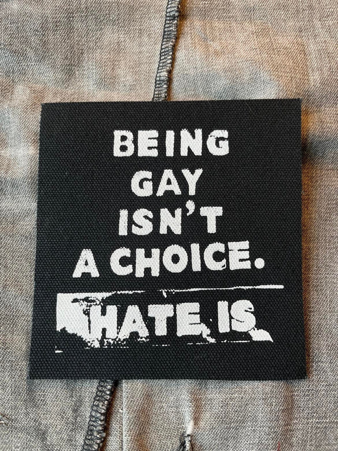 Queer Patch,transgender Patch, LGBTQ Gift, Punk Patches ,denim Jacket ...