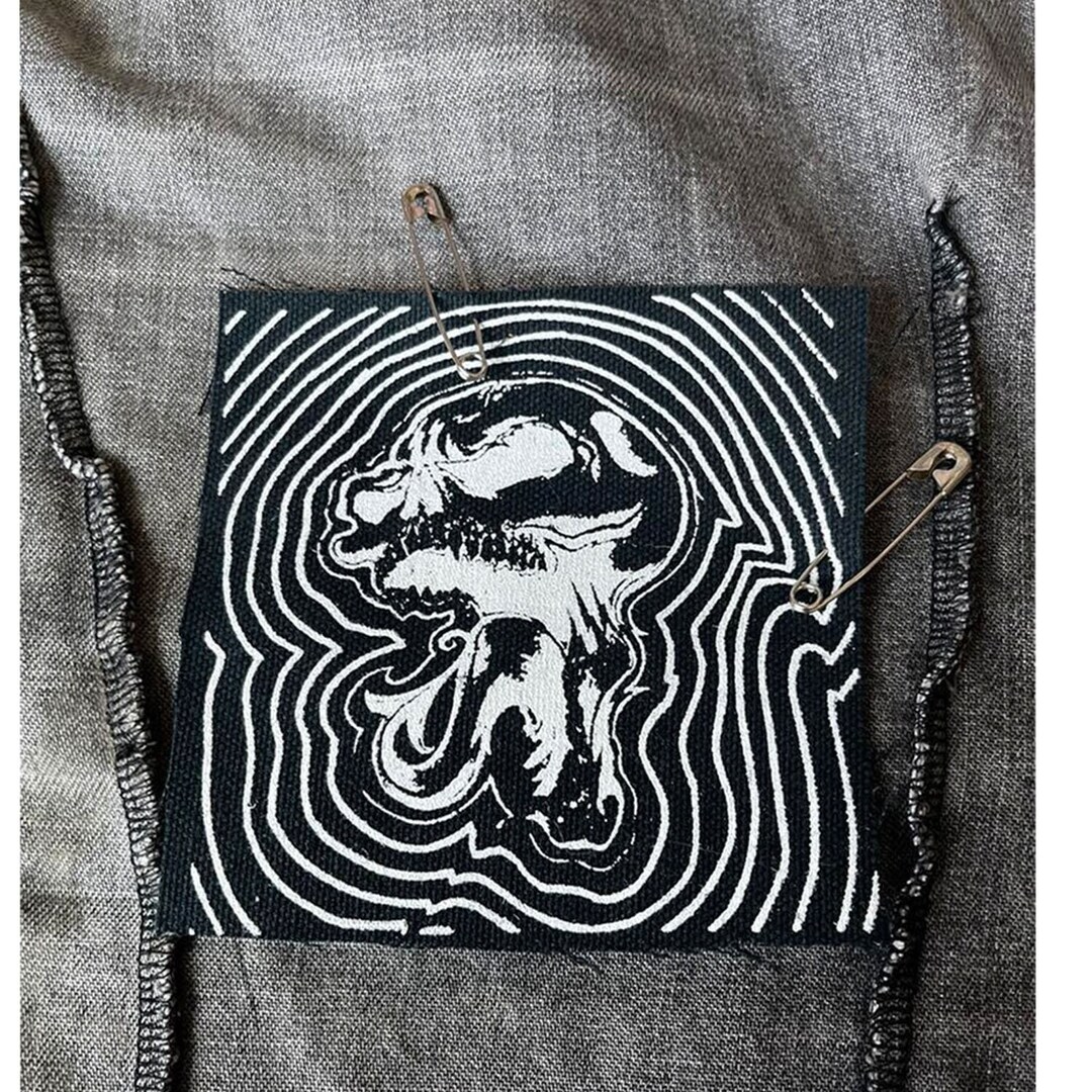 Skull Patch, Heavy Metal Patch, Denim Jacket Patch, Tattoo Patch ...