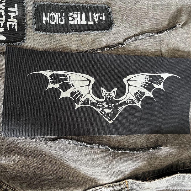 Spooky Iron Patch - Etsy
