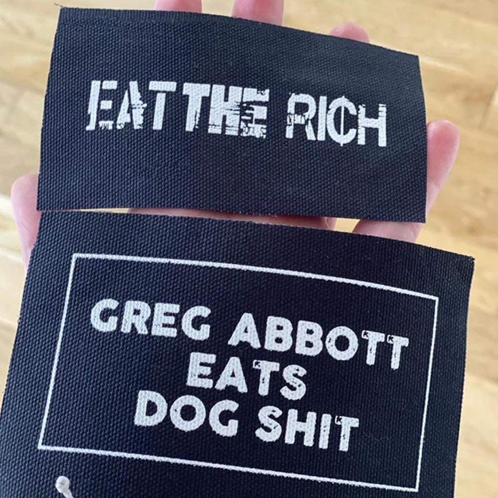 Eat the Rich Patch, Punk Patch, Anarchist Patch, Protest Patch, Resist ...
