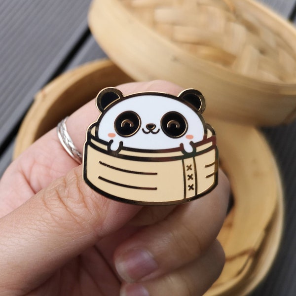 Panda Enamel Pin - Etsy