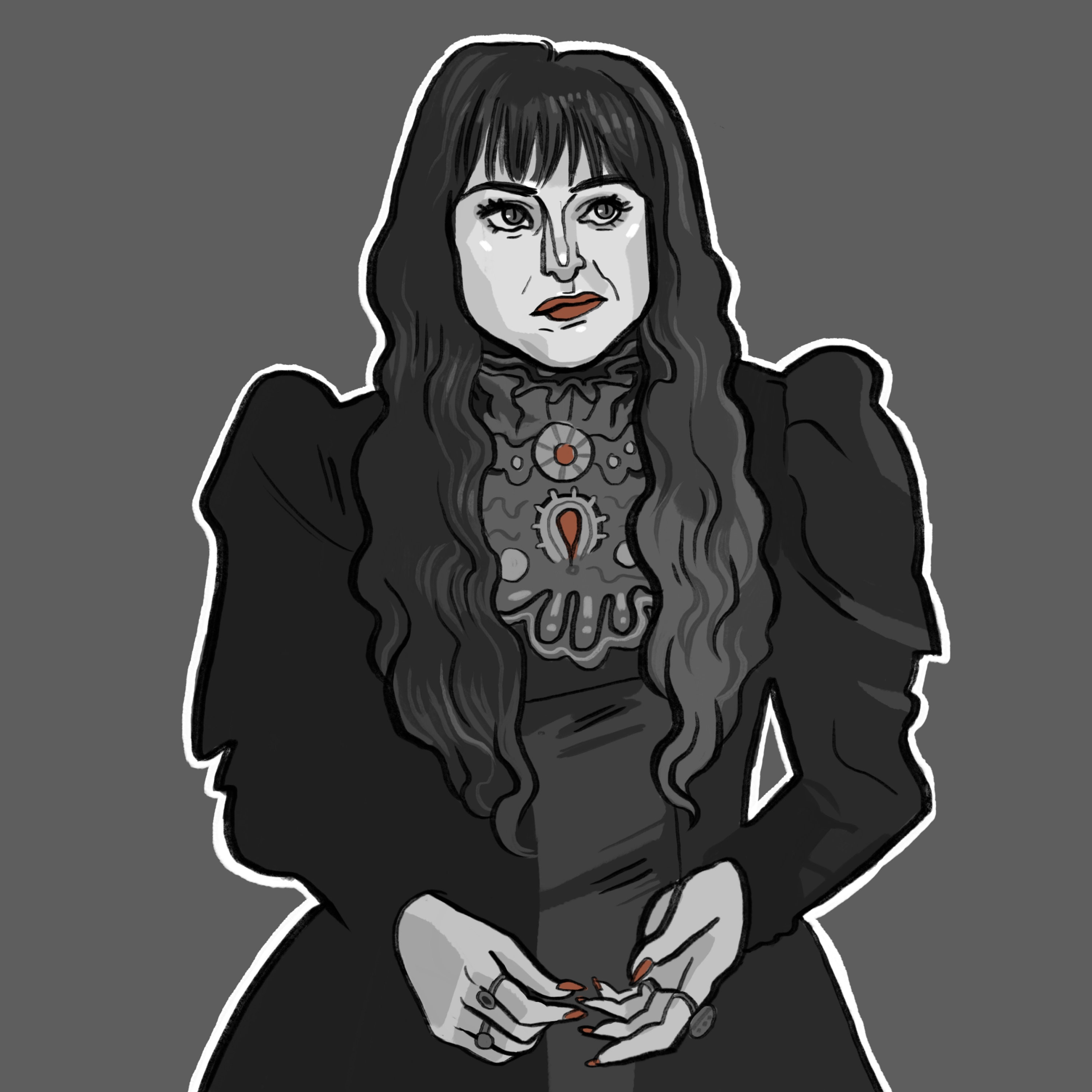 Sticker Nadja What We Do in the Shadows - Etsy