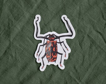 Cutie Bug Vinyl Sticker - Etsy