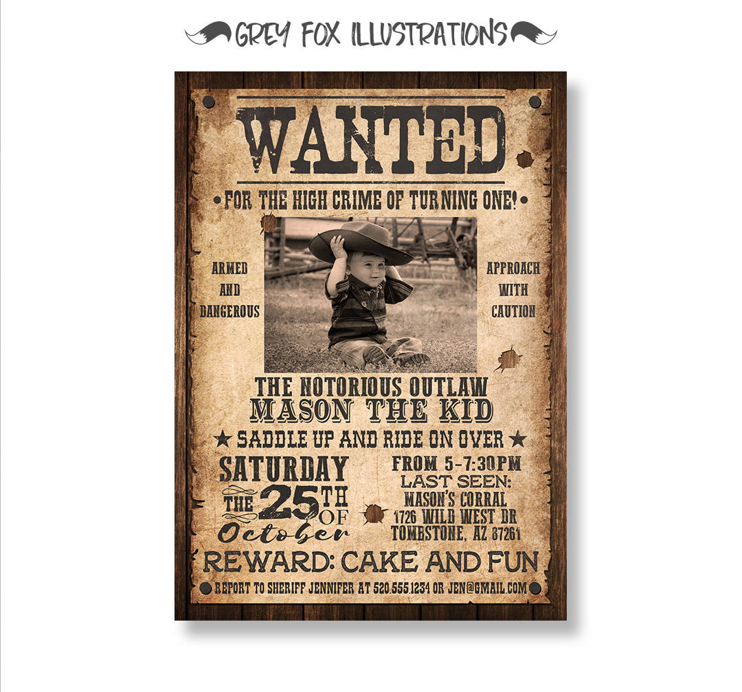 Templates Paper Rodeo Pink Cowgirl Birthday Party Invitation Country ...