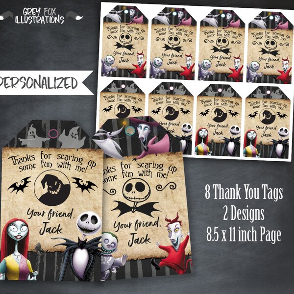 Jack Skellington Favors - Etsy