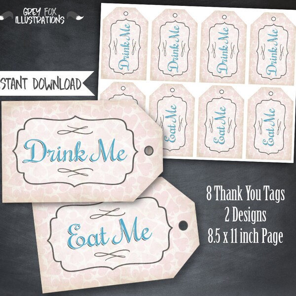 Eat Me Tags - Etsy