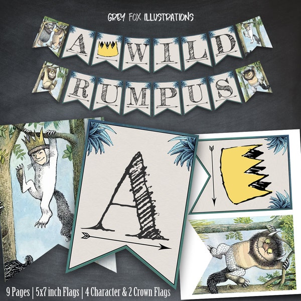 Let the Wild Rumpus - Etsy