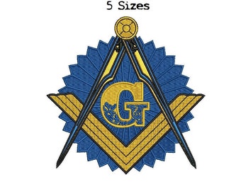 Masonic embroidery | Etsy
