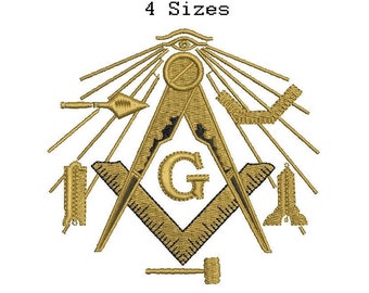 Masonic embroidery | Etsy