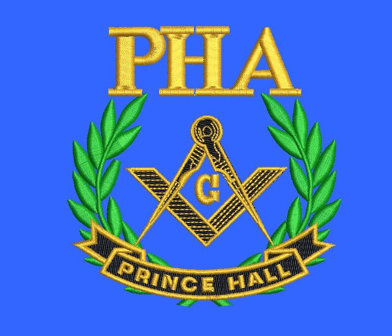Prince Hall Masonic 2sizes Digitized Filled Machine Embroidery | Etsy