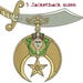 Shriner Emblem Jacketback Sizes Digitized Filled Machine Embroidery ...
