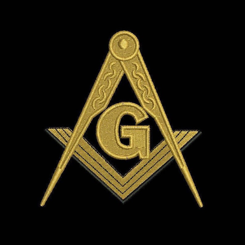 Masonic Compass 6sizes Digitized Filled Machine Embroidery - Etsy