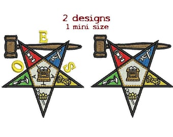 OES Mask Order of the Eastern Starcut File Silhouette - Etsy