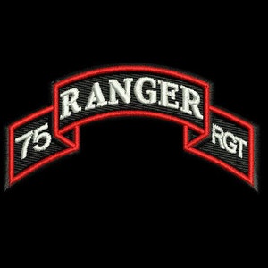 75 Ranger RGT Digitized Filled Machine Embroidery Design Digital ...