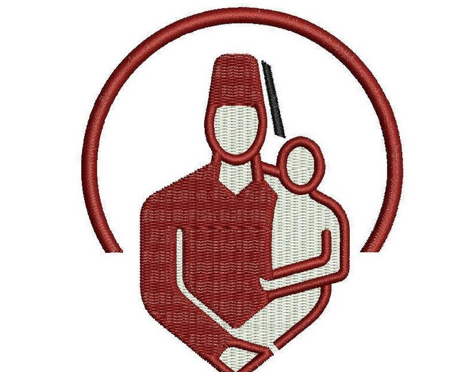 Shrine Emblem With Pharaoh Face Digital Machine Embroidery Design 5x6 ...
