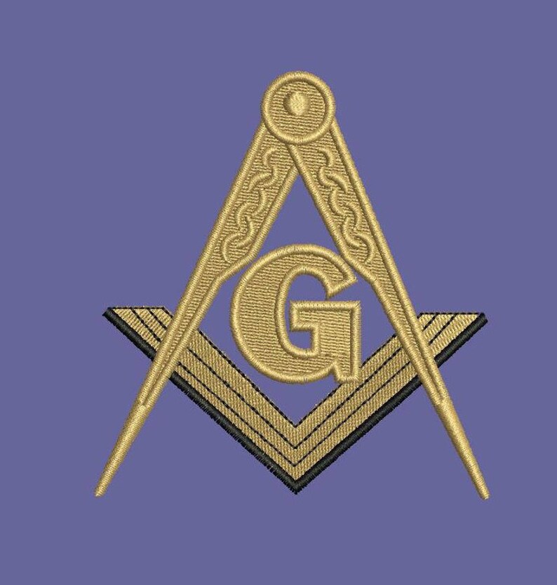 Masonic Compass 6sizes Digitized Filled Machine Embroidery - Etsy