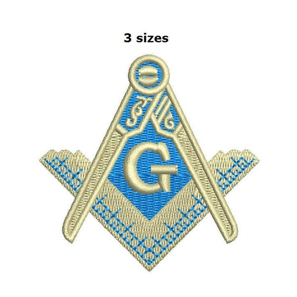 Masonic Embroidery Logo - Etsy