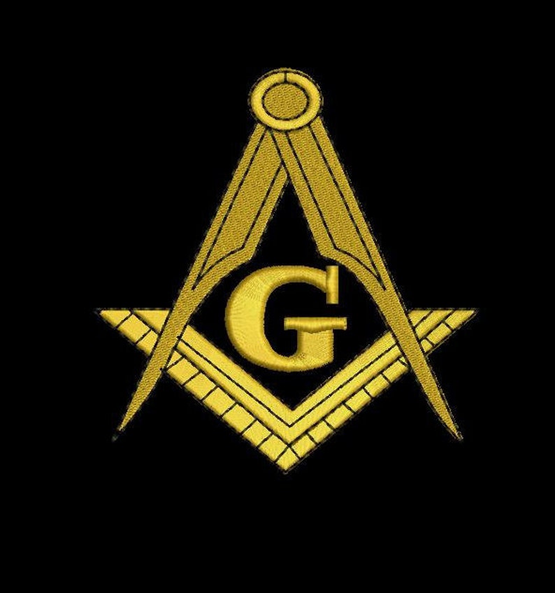 Masonic Digitized Filled Machine Embroidery Design Digital Download - Etsy