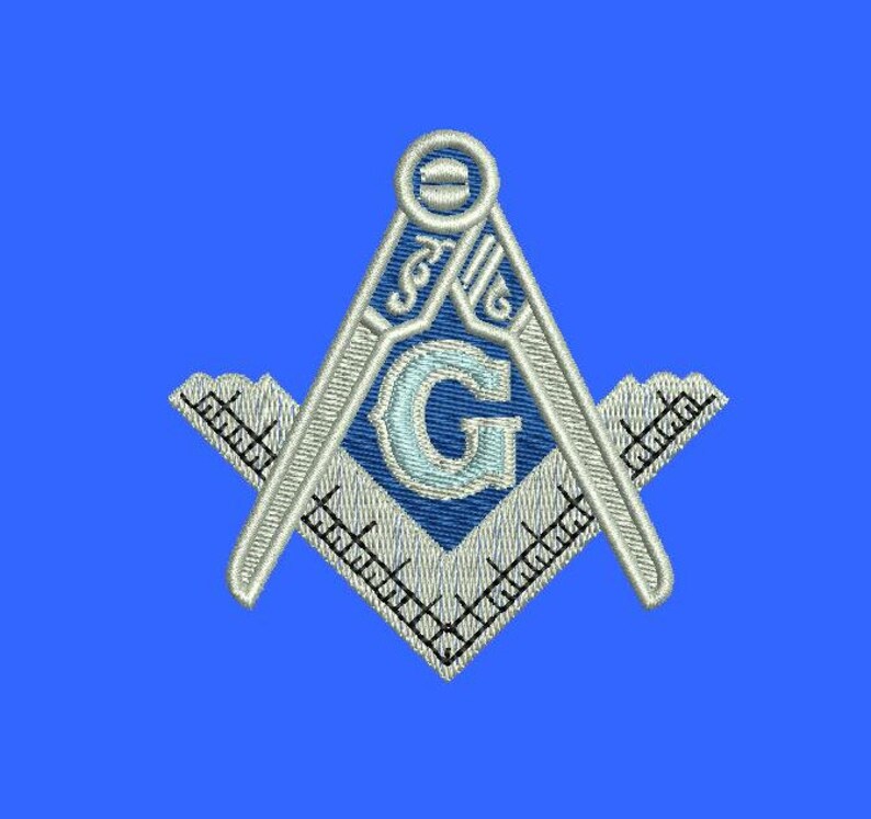 Masonic Compass 3sizes Digitized Filled Machine Embroidery Design ...
