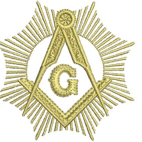 Masonic Symbol Machine Embroidery Design - Etsy