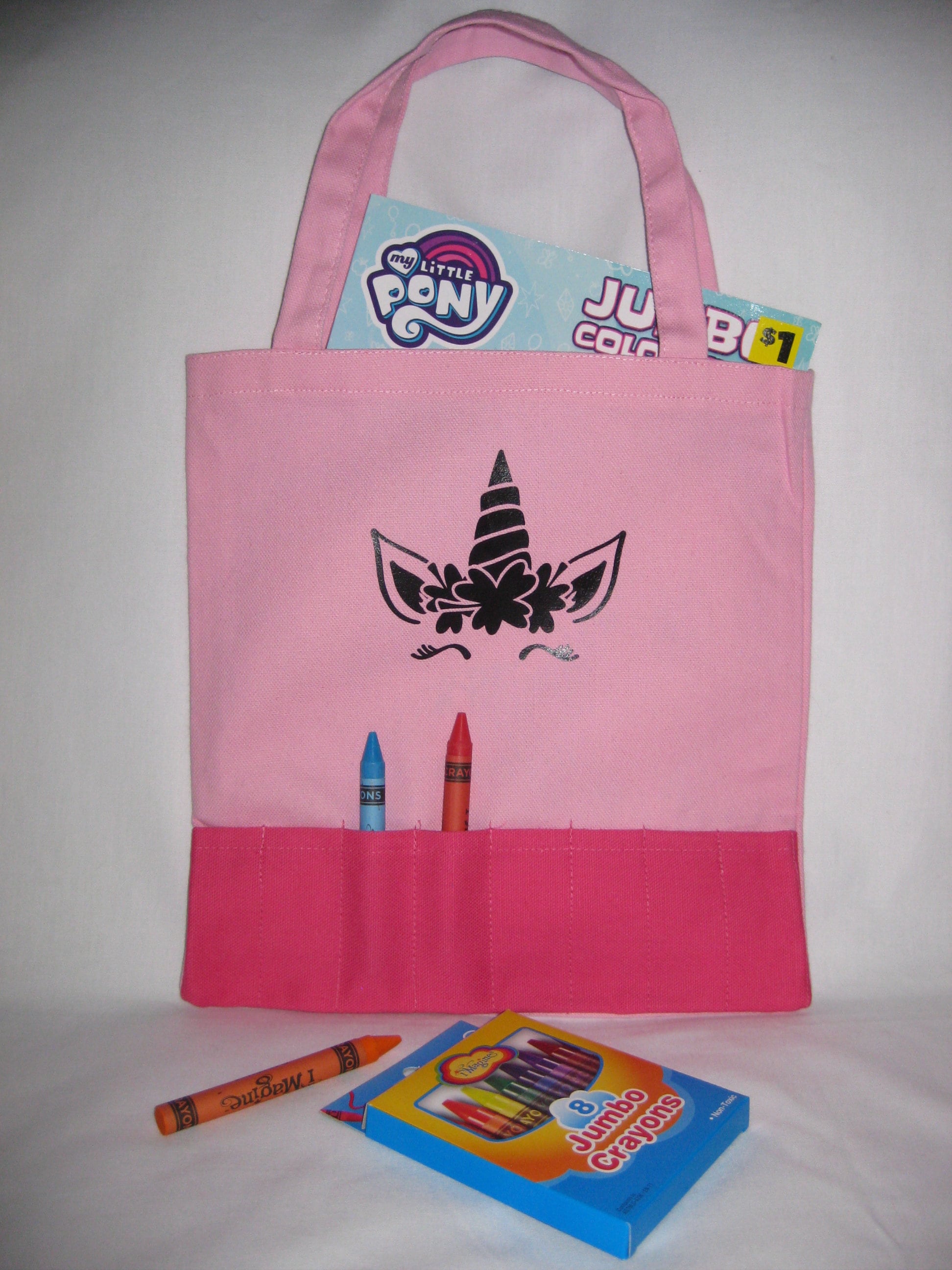 Coloring Book/crayon Bag - Etsy