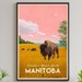 Manitoba Travel Poster - Etsy