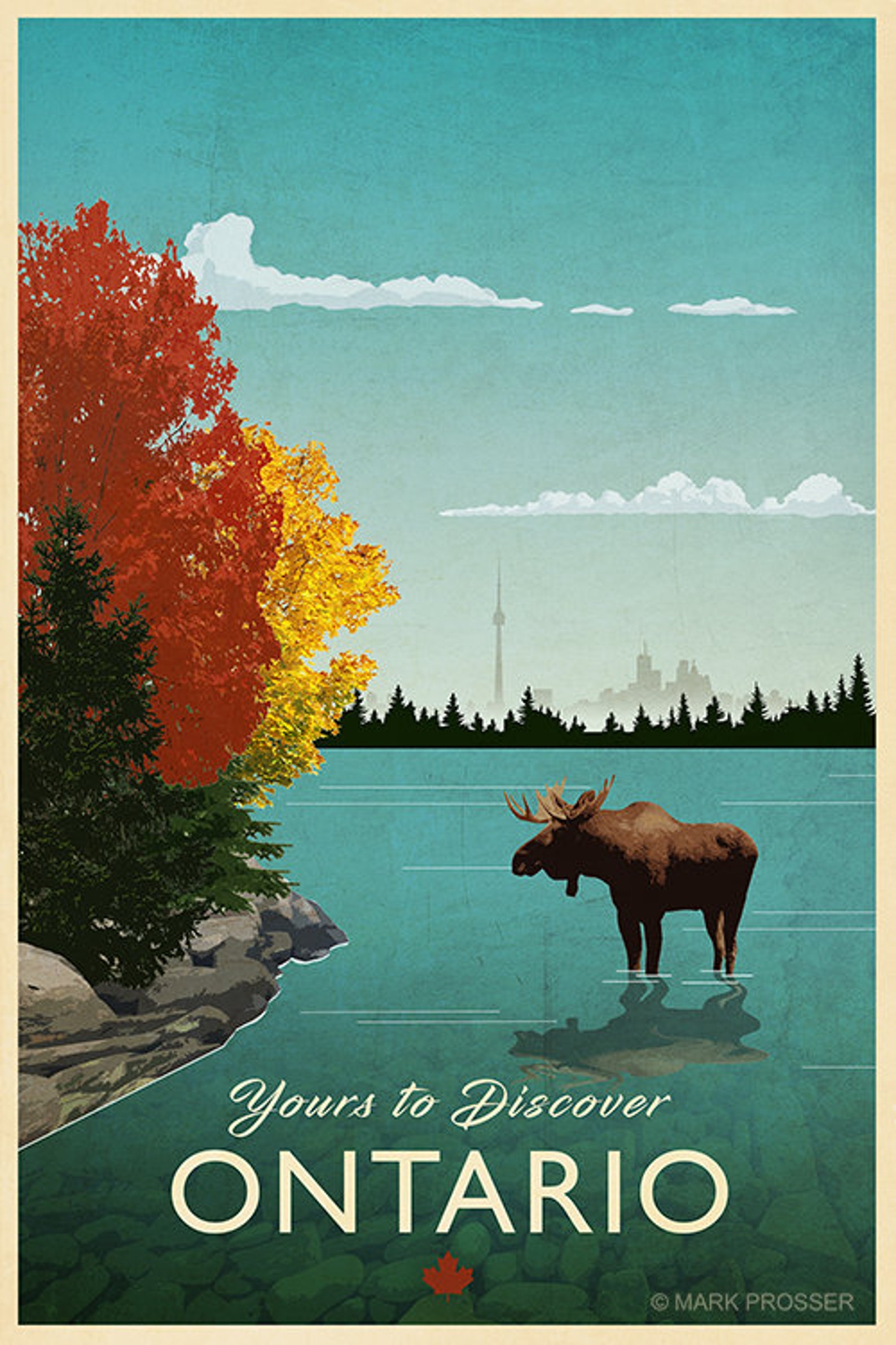 Ontario Travel Poster - Etsy Canada