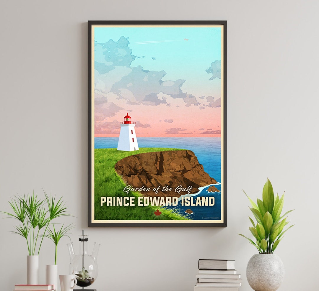 Prince Edward Island Travel Poster - Etsy Canada