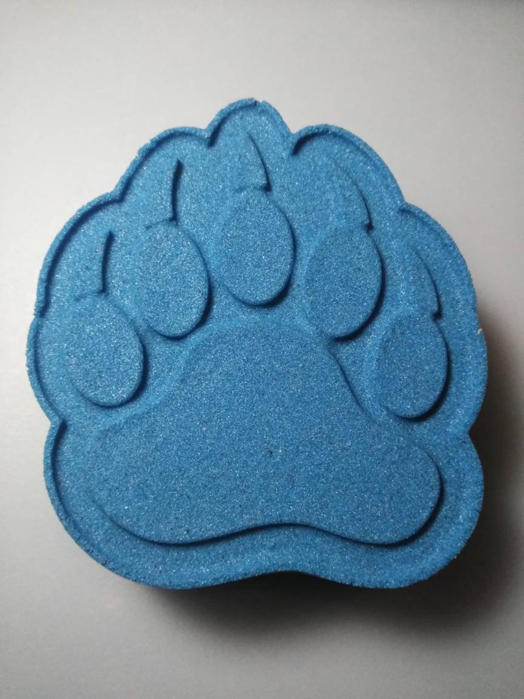 Bear Paw Print Plastic Bath Bomb Mold Soap Mold Plaster Mold Chocolate ...