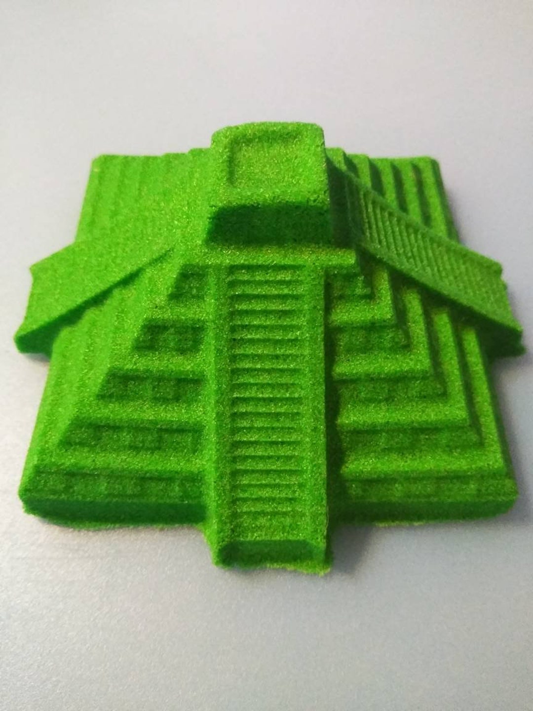 El Castillo Mayan Pyramid Plastic Bath Bomb Mold Soap Mold Plaster Mold ...