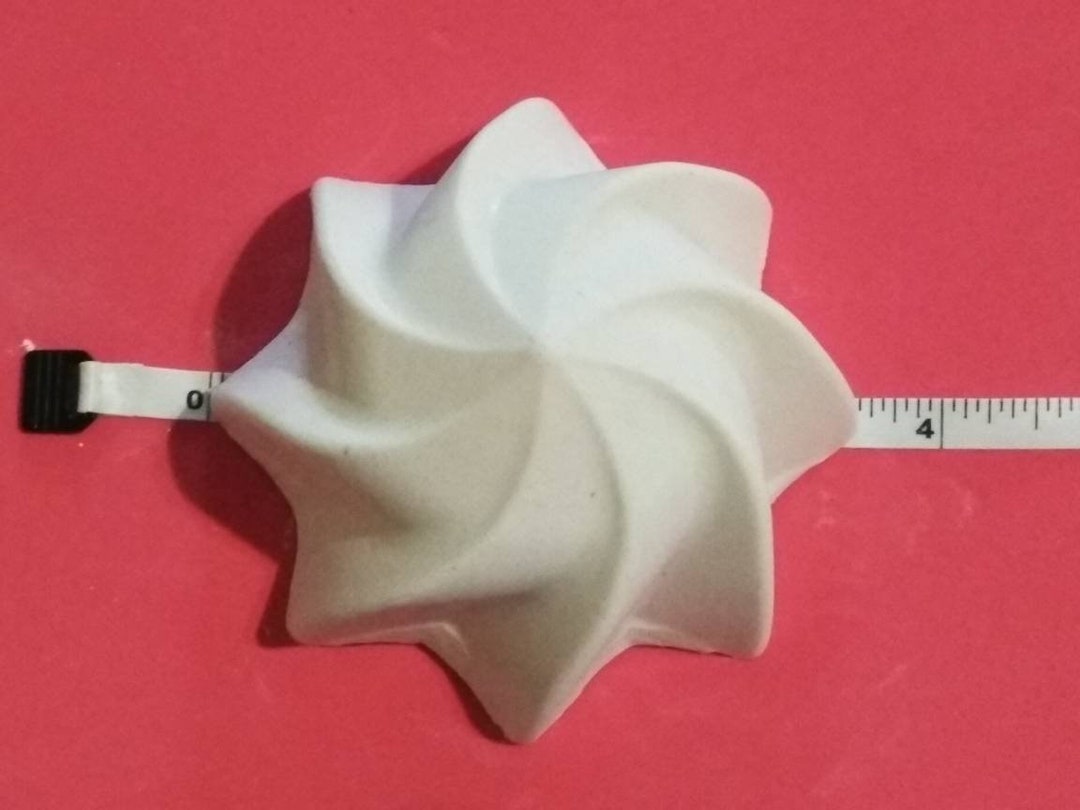 Pinwheel Star Swirl Plastic Bath Bomb Mold Soap Mold Resin Mold ...