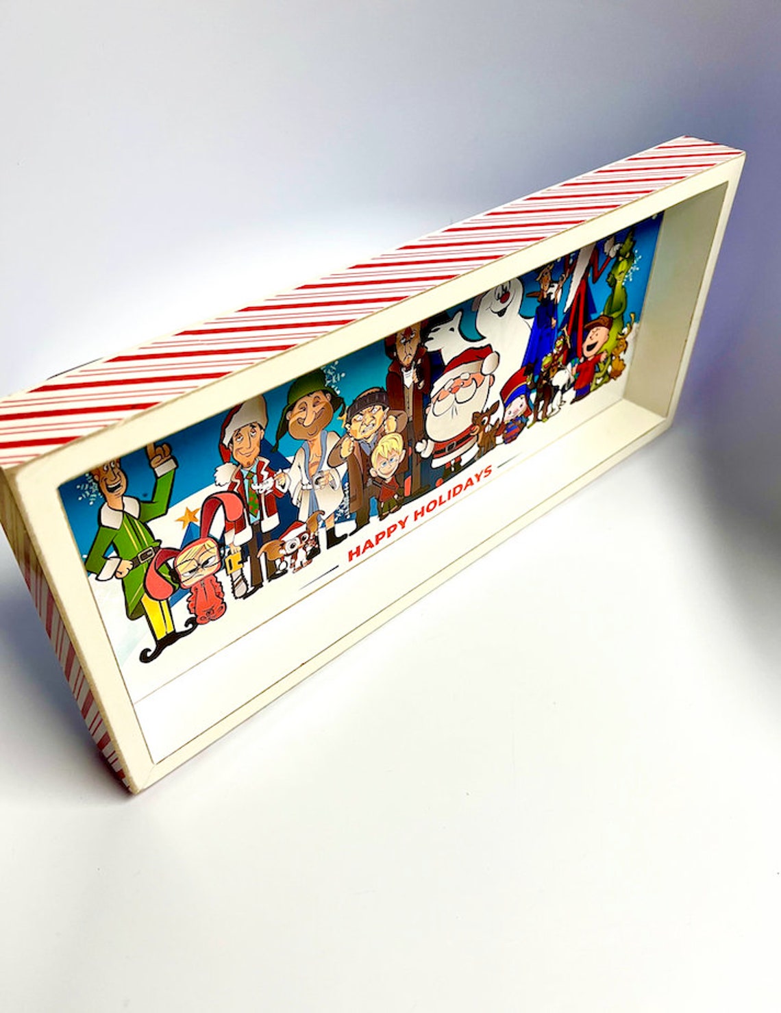 Christmas Characters Together as One for the Holiday Frame - Etsy