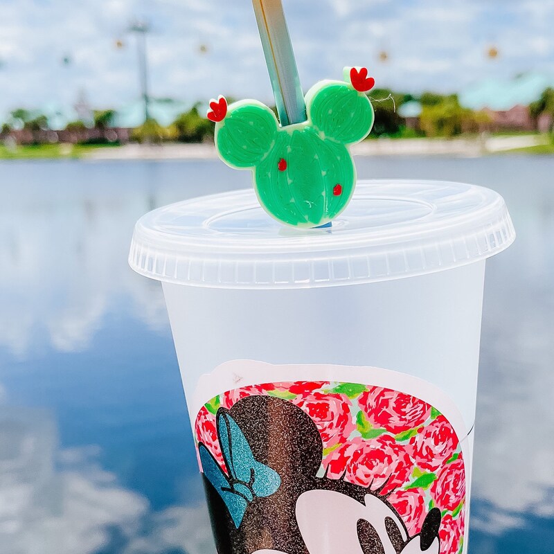Mickey Mouse Straw Topper - Etsy