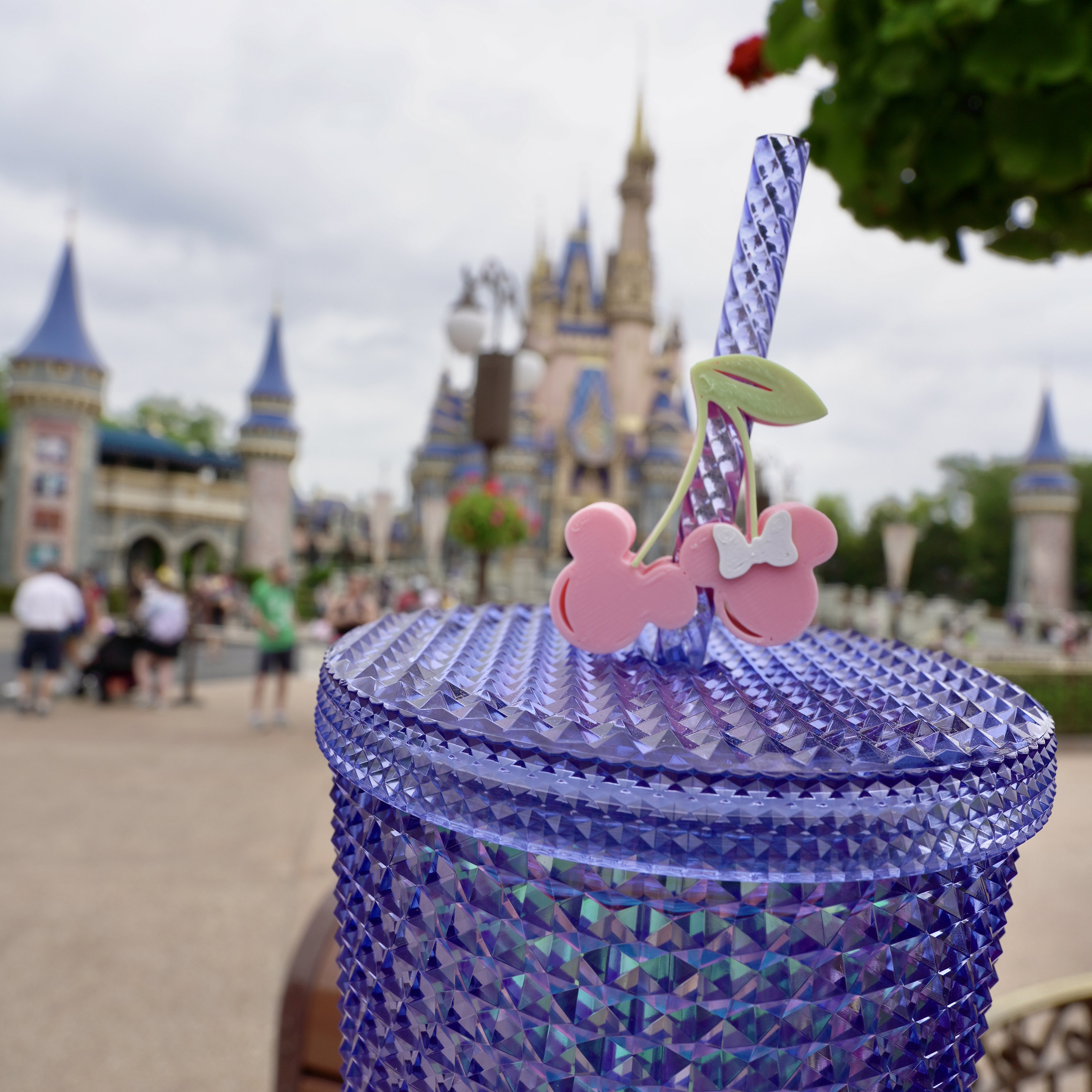 Cherry Mouse Straw Topper Straw Buddy Straw Charm Straw - Etsy