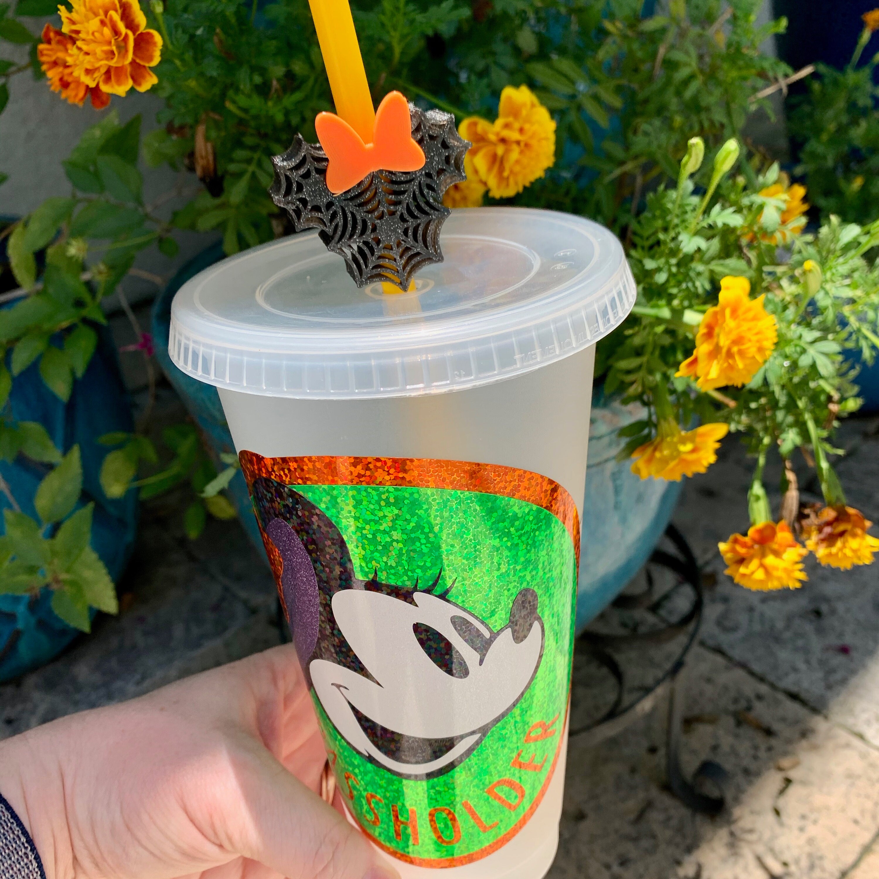 Magical Straw Cobweb Ears Straw Buddy Straw Charm Straw - Etsy