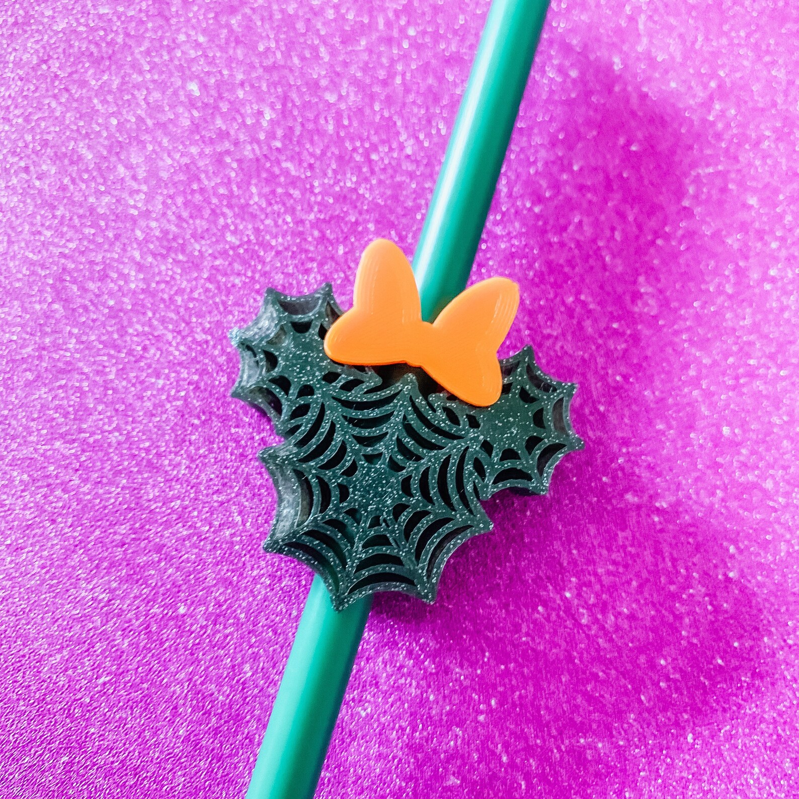 Magical Straw Cobweb Ears Straw Buddy Straw Charm Straw - Etsy