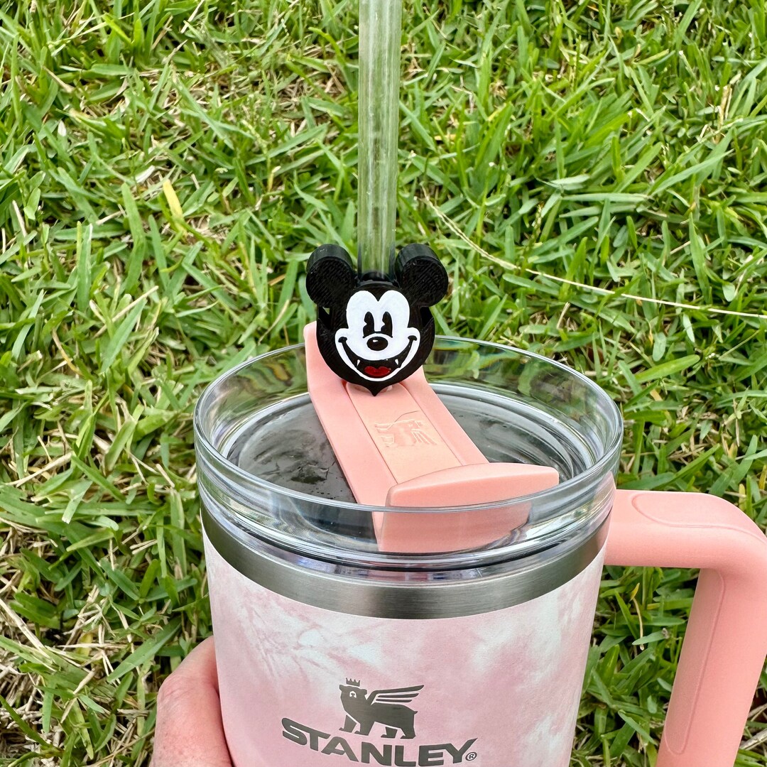 Vampire Mouse Straw Topper | Straw Buddy | Straw Charm | Straw Deco - Etsy