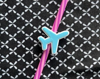 Straw Airplane - Etsy
