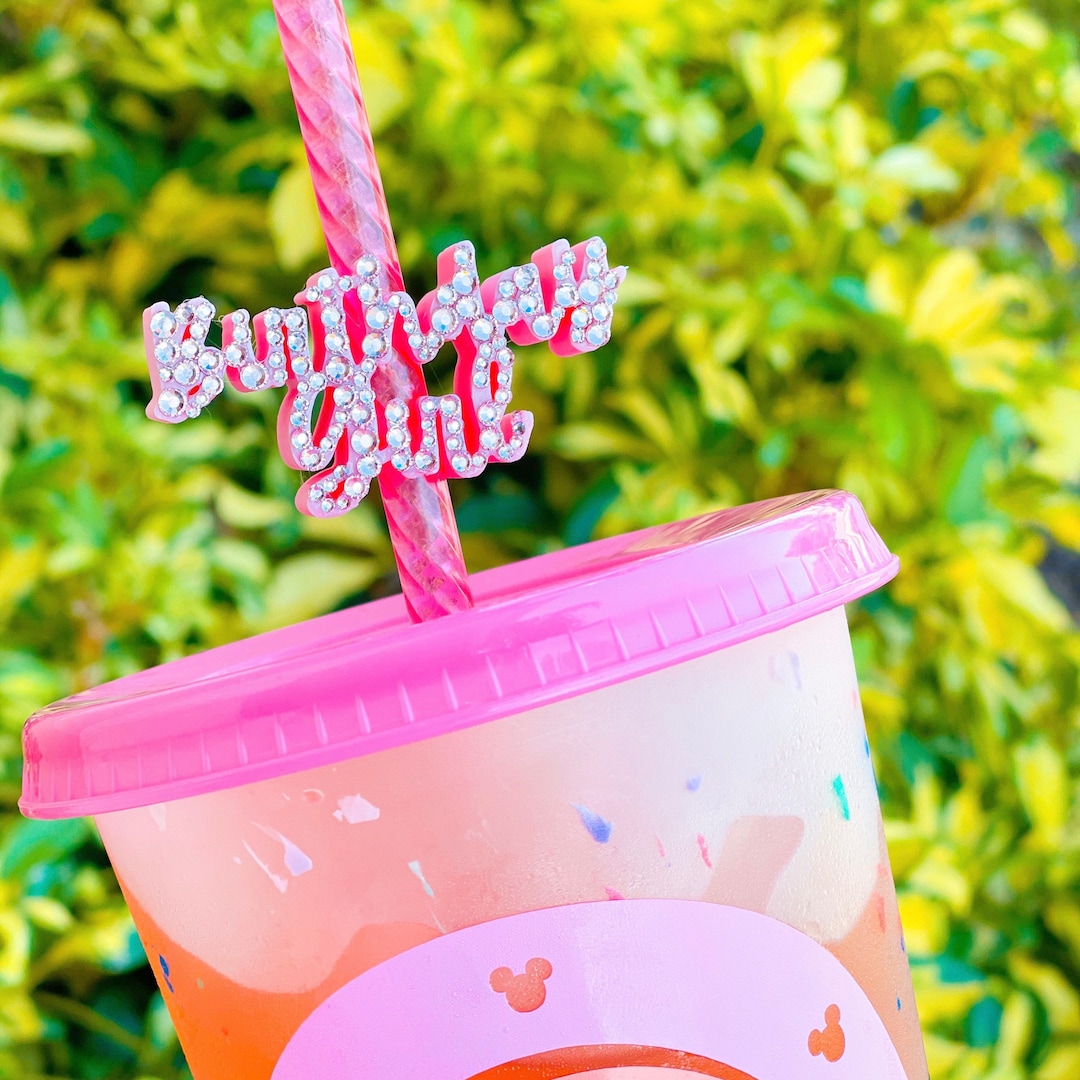 BLING Birthday Girl Straw Topper | Straw Buddy | Straw Charm | Straw ...
