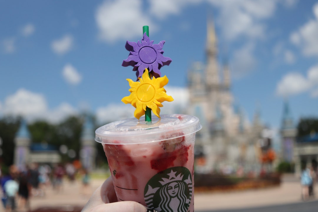 Magical Straw Sun Rapunzel | Straw Buddy | Straw Charm | Straw ...
