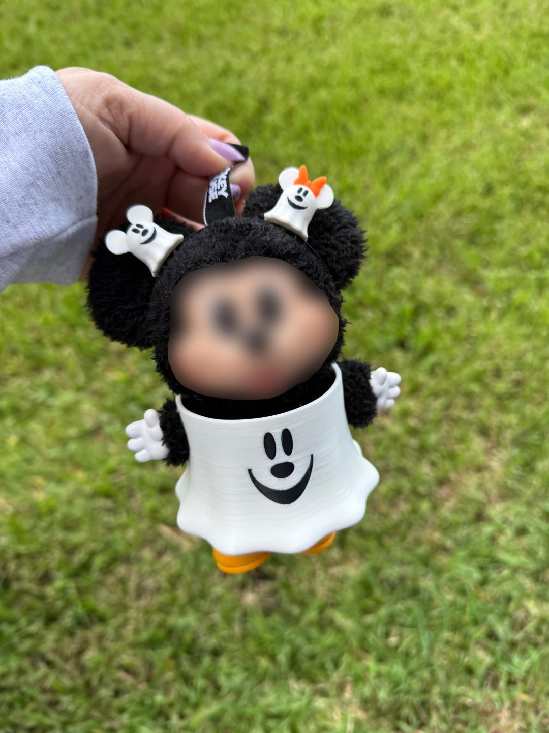 Mouse Ghost Ears and Body Accessories Outfit for Doll - Etsy